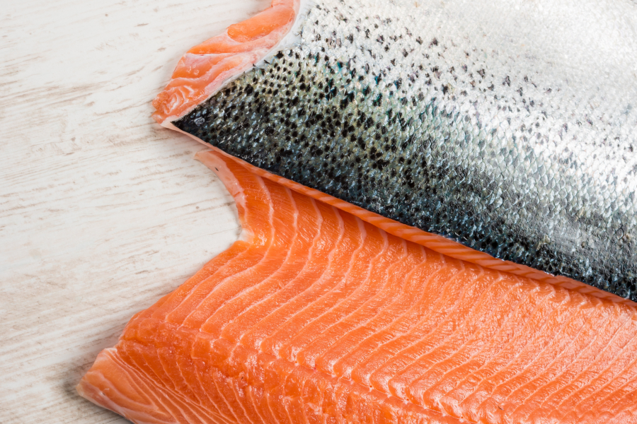 FILETE DE SALMON ENTERO KILO - Nautymar